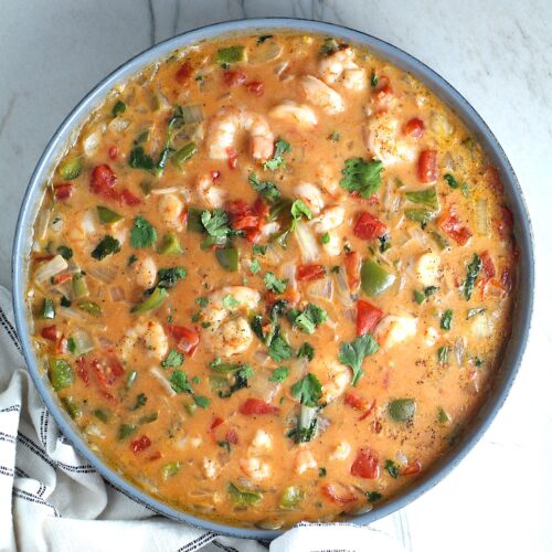 Coconut Shrimp Stew ~ Moqueca de Camarão - Easy Brazilian Food