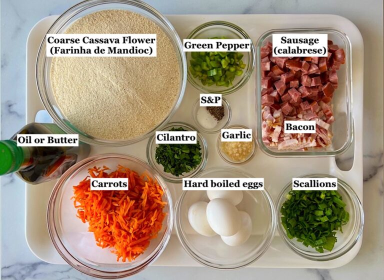 Brazilian Farofa Recipe for Holidays ~ Farofa de Natal - Easy Brazilian ...