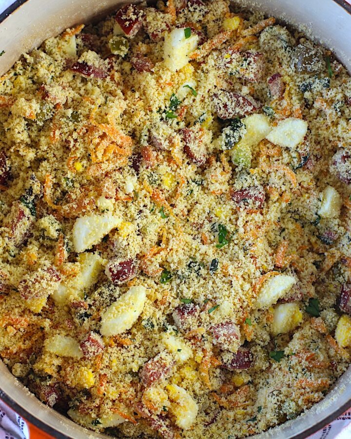 Brazilian Arroz Pilaf ~ Biro Biro with Bacon, Egg, and more - Easy ...