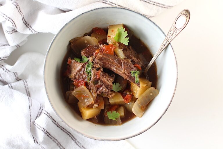 Vaca Atolada ~ Brazilian Beef Rib Stew - Easy Brazilian Food