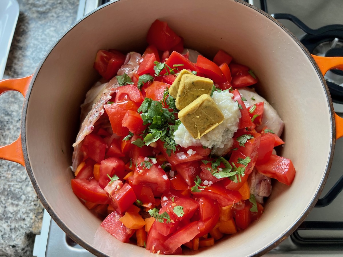 Canja ~ Brazilian Chicken Soup with Rice - Easy Brazilian Food