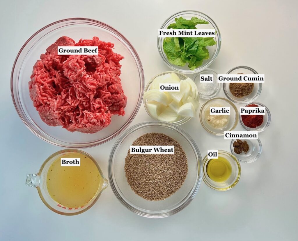 Kibe Mediterranean Ground Beef Kabob Recipe - Easy Brazilian Food